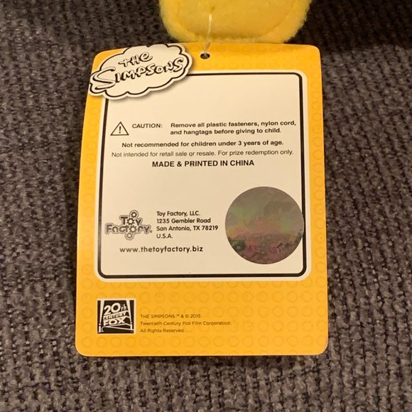 Simpsons | Other | Enormous Bart Simpson Duff Dry Beer Nwt | Poshmark